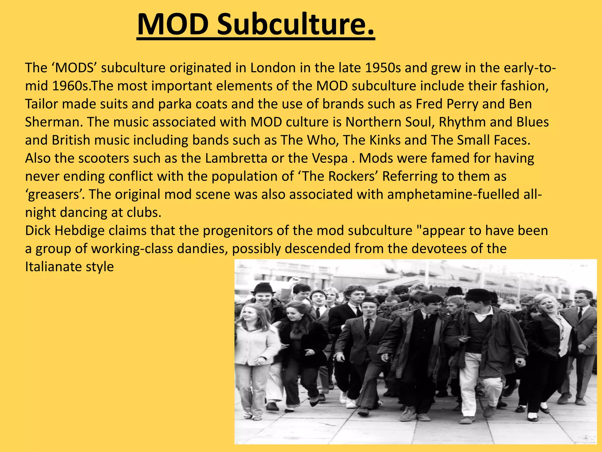Music subcultures 2 | PDF