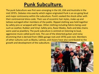 Music subcultures 2 | PDF