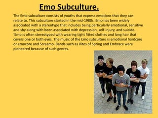 Music subcultures 2 | PDF