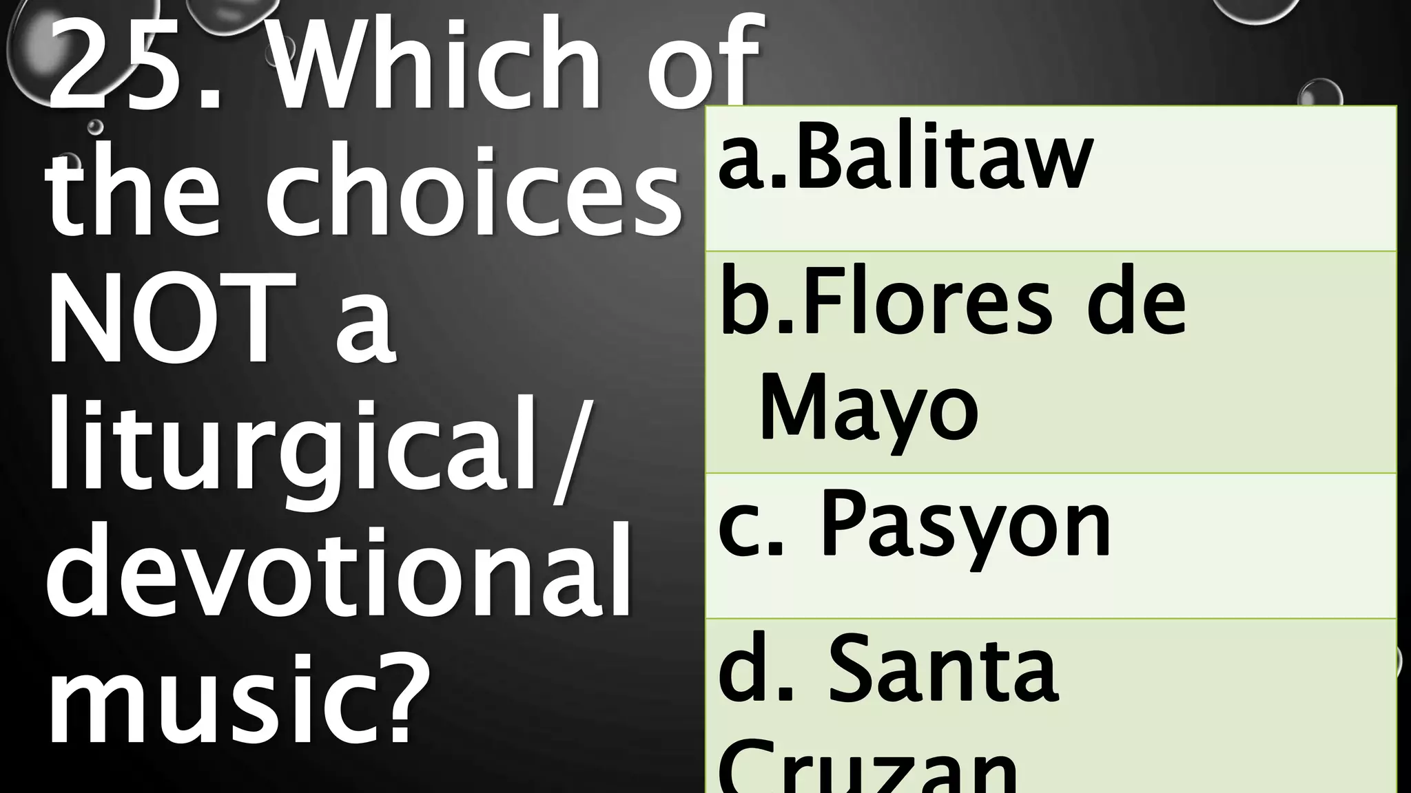 SUMMATIVE TEST IN MUSIC 1ST QUARTER | PPTX