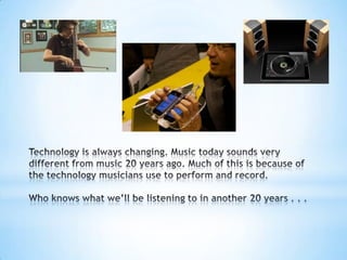 Music technology | PPTX
