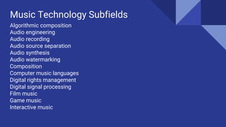 Music Technology Fundamentals | PDF