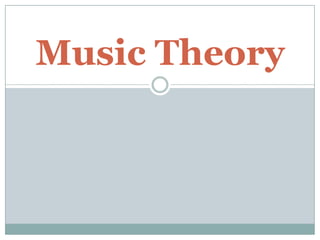 Music theory | PPT
