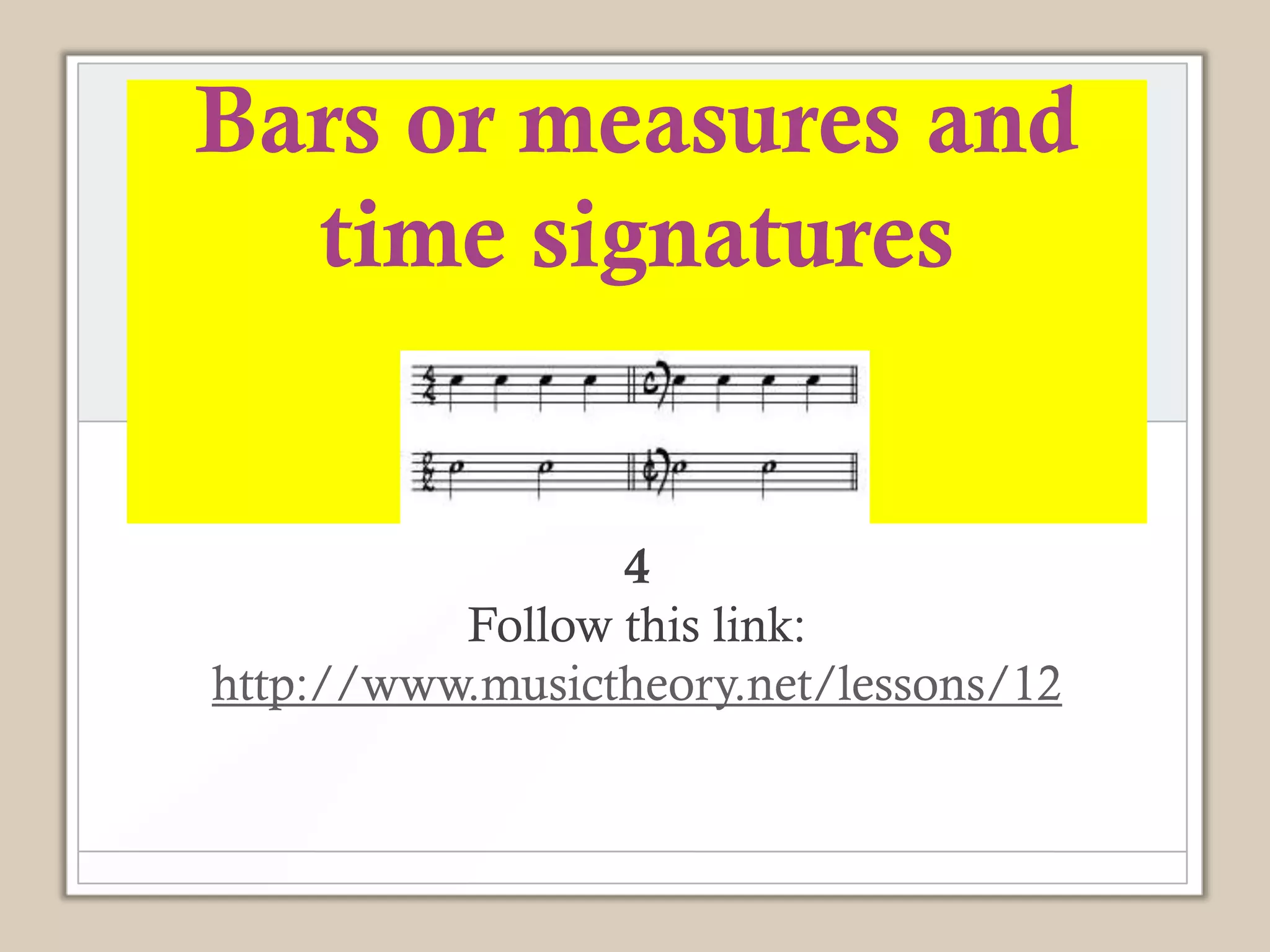 Music theory basics | PPTX