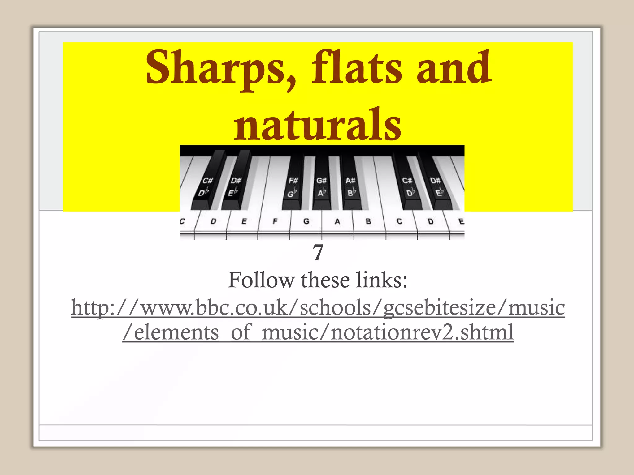 Music theory basics | PPTX