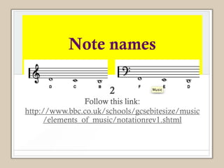 Music theory basics | PPTX