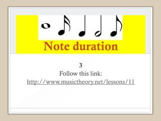 Music theory basics | PPTX