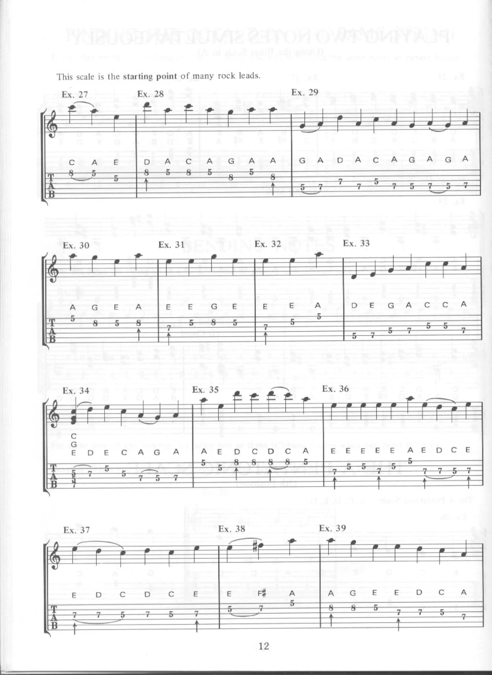 Music theory for the rock guitarist | PDF