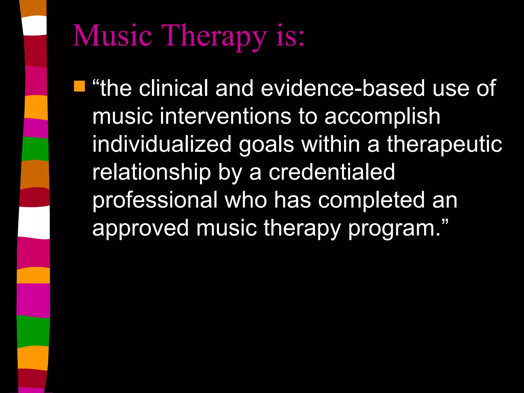 Music Therapy | PPT