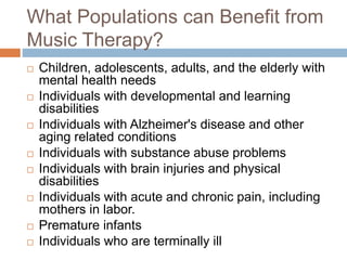 Music therapy | PPTX
