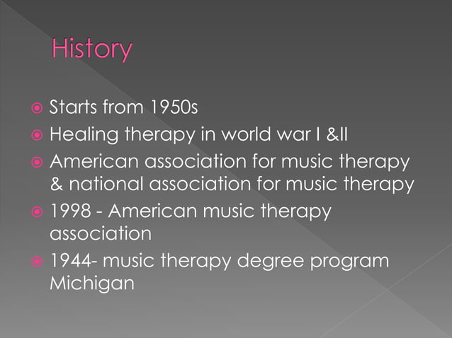 Music therapy | PPTX