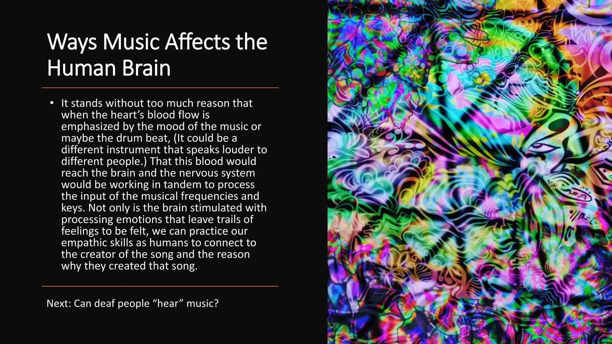 How Music Affects the Body | PPTX