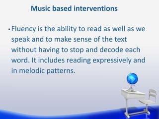 Music Therapy for Reading Intervention | PPTX
