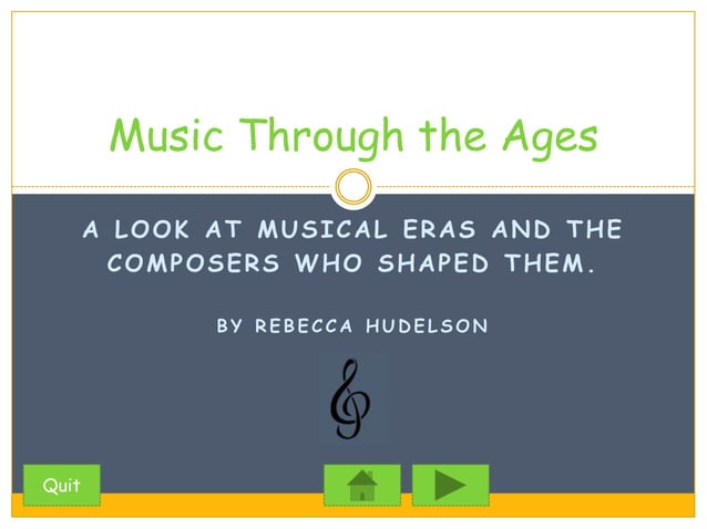 Music Through The Ages Power Point | PPTX | Classical Music | Music