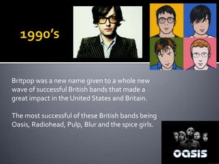 Music through the decades | PPTX