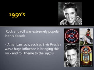 Music through the decades | PPTX