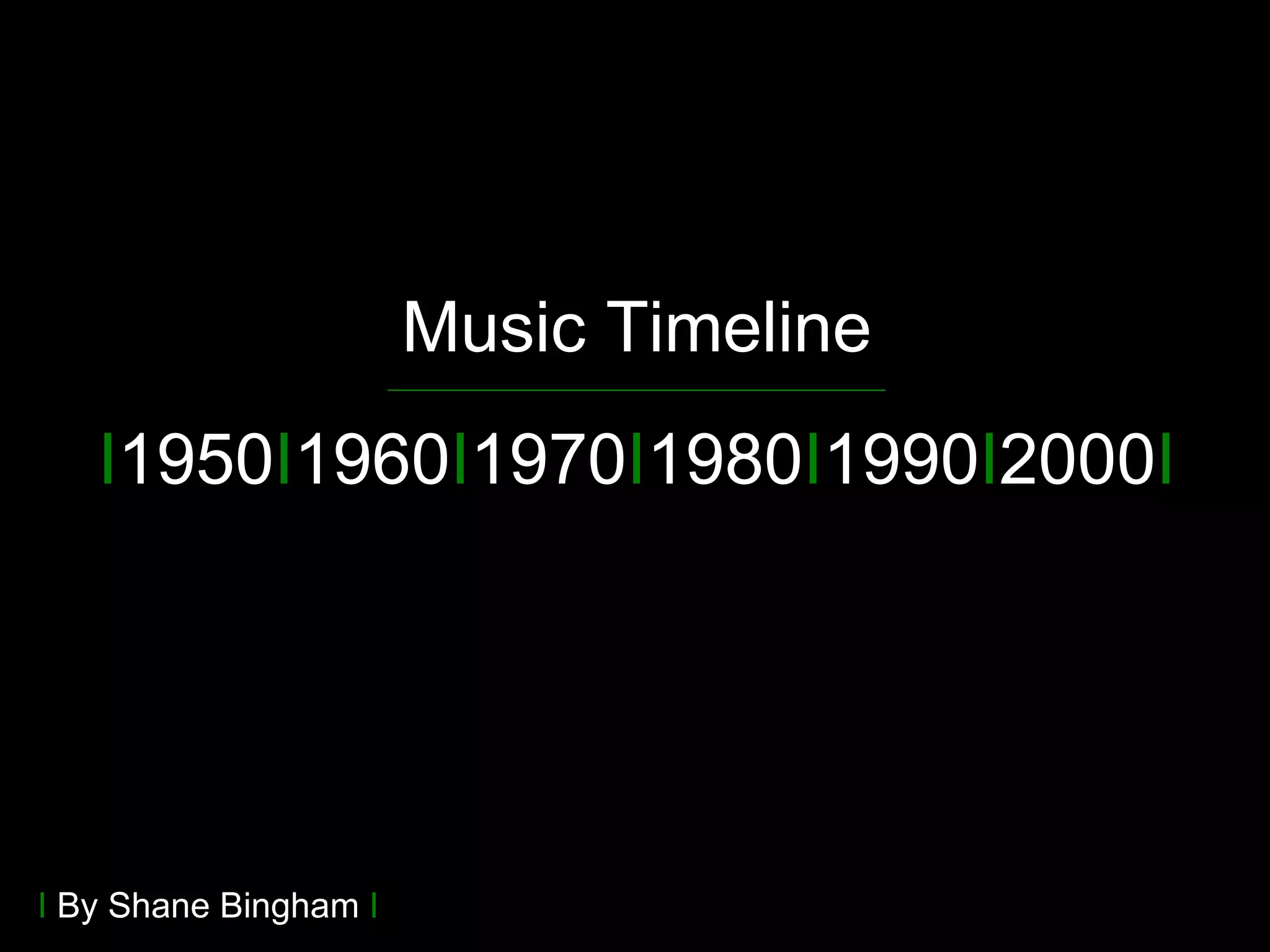 Music Timeline | PPT