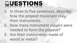 Music of Cambodia - MAPEH 8 (Music 1st Quarter) | PPTX