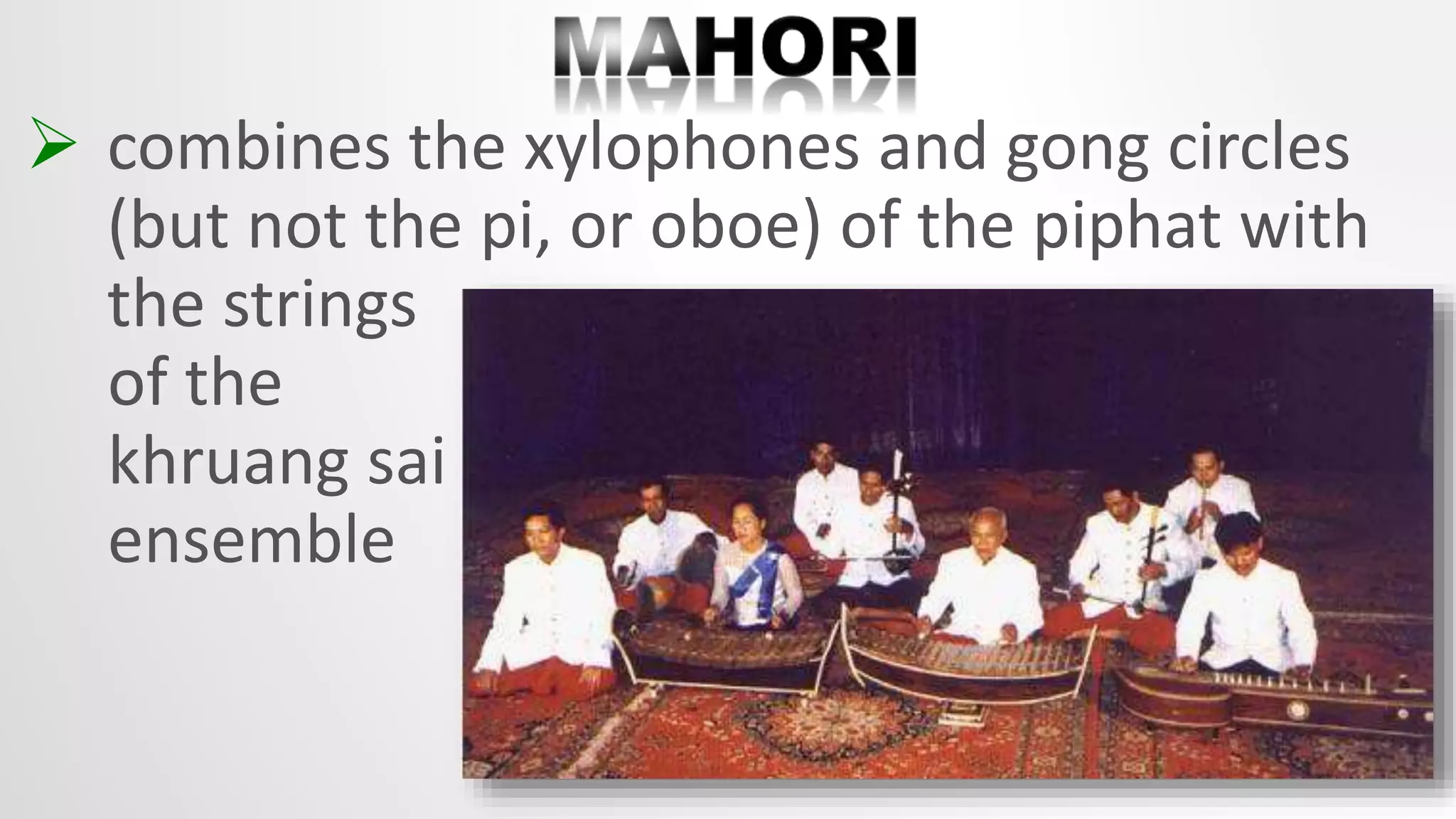 Music of Thailand - MAPEH 8 (Music 1st Quarter) | PPTX