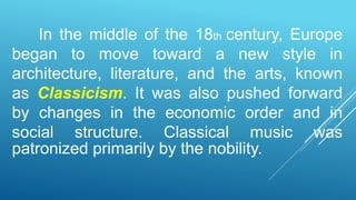 Music unit 2 ppt | PPTX | Classical Music | Music