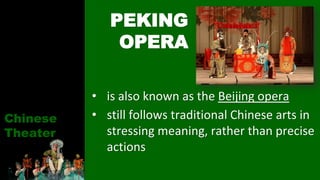 Chinese Theater - MAPEH 8 (Music 4th Quarter) | PPSX
