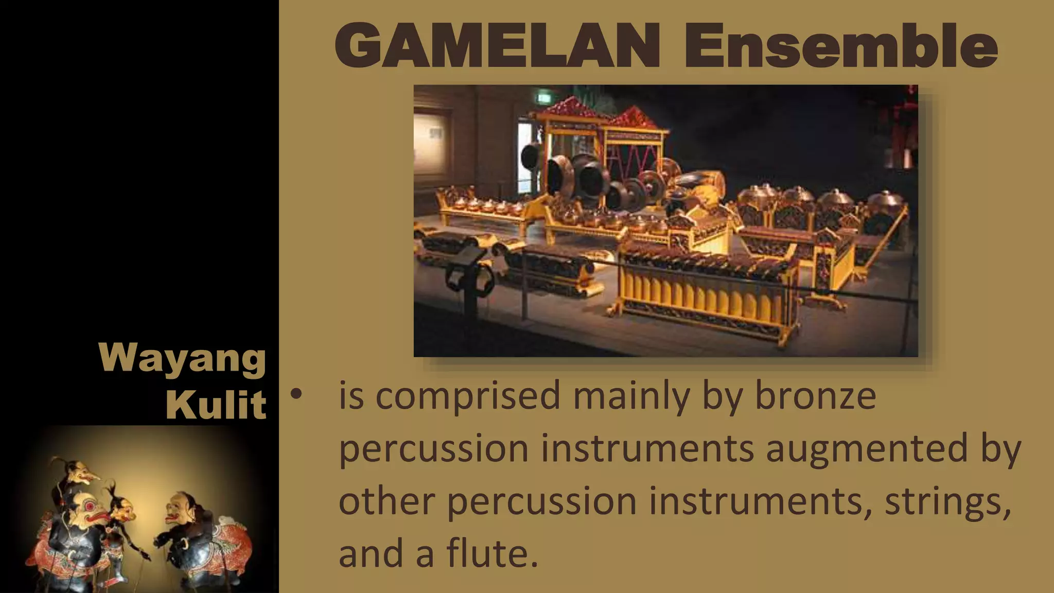 Indonesian Theater - MAPEH 8 (Music 4th Quarter) | PPSX