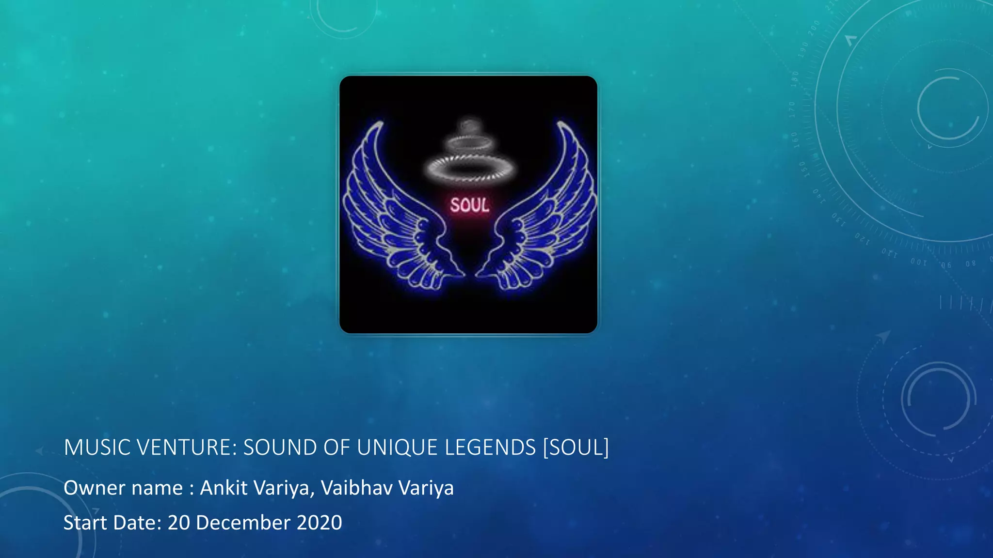 Music venture: sound of unique legends | PPT