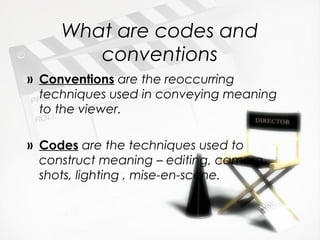Music video - Analysing Codes and Conventions | PPT