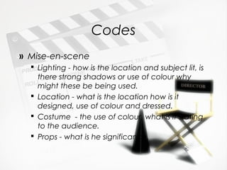 Music video - Analysing Codes and Conventions | PPT