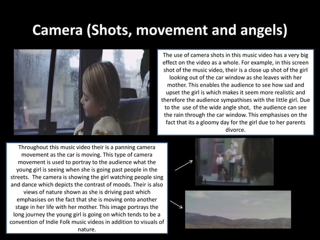 Music Video analysis: The Lumineers- 'stubborn love' | PPTX