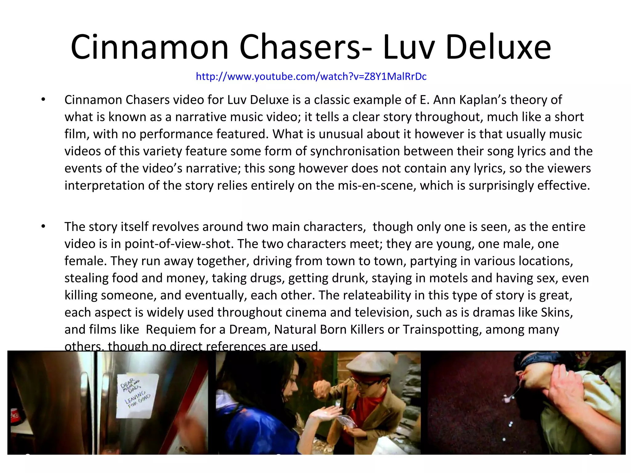 Music Video Analysis | PPT