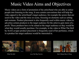 Music video analysis | PPTX