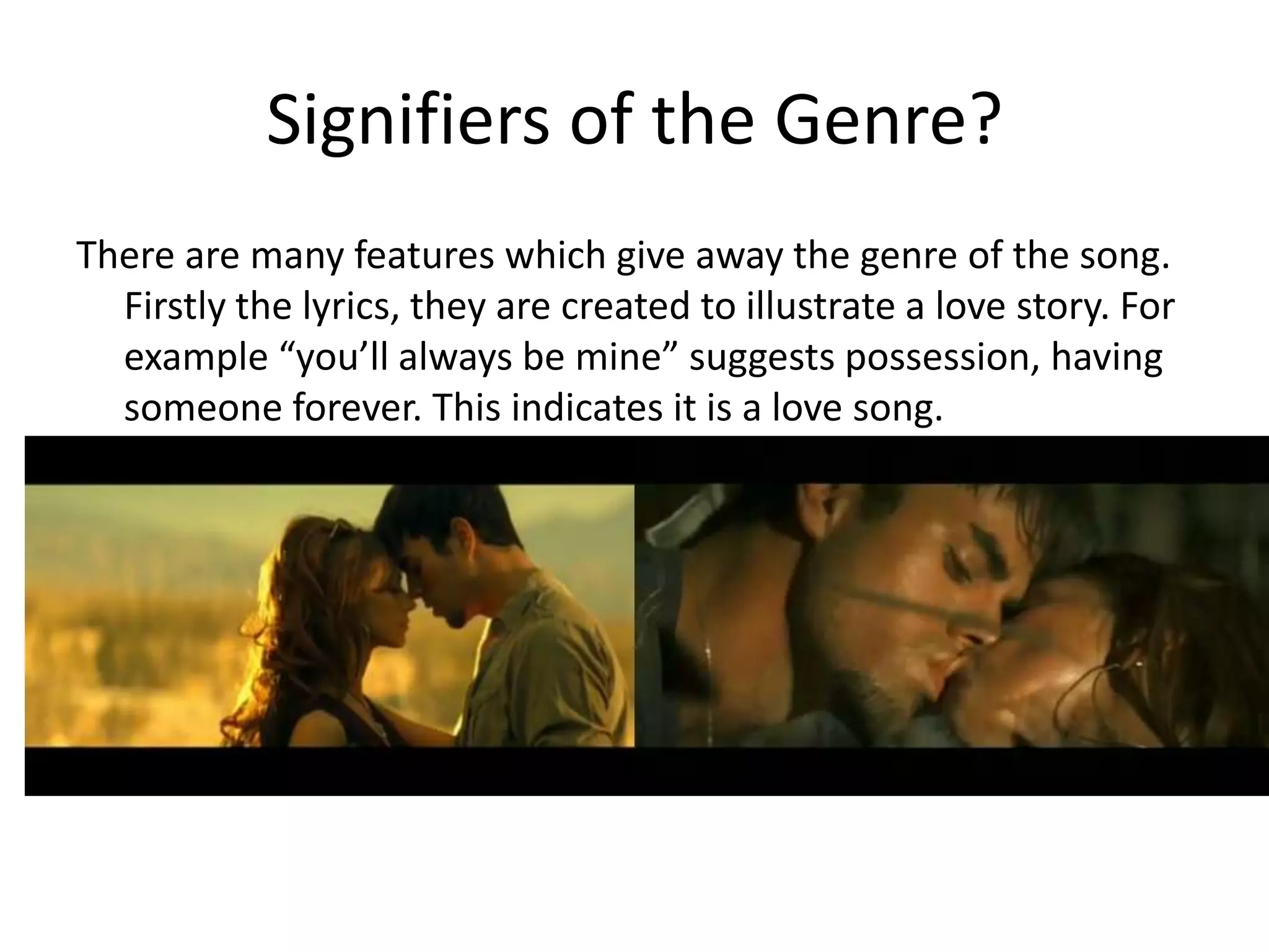 Music video analysis | PPTX