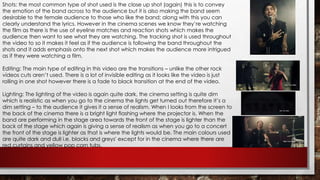 Music video analysis | PPT