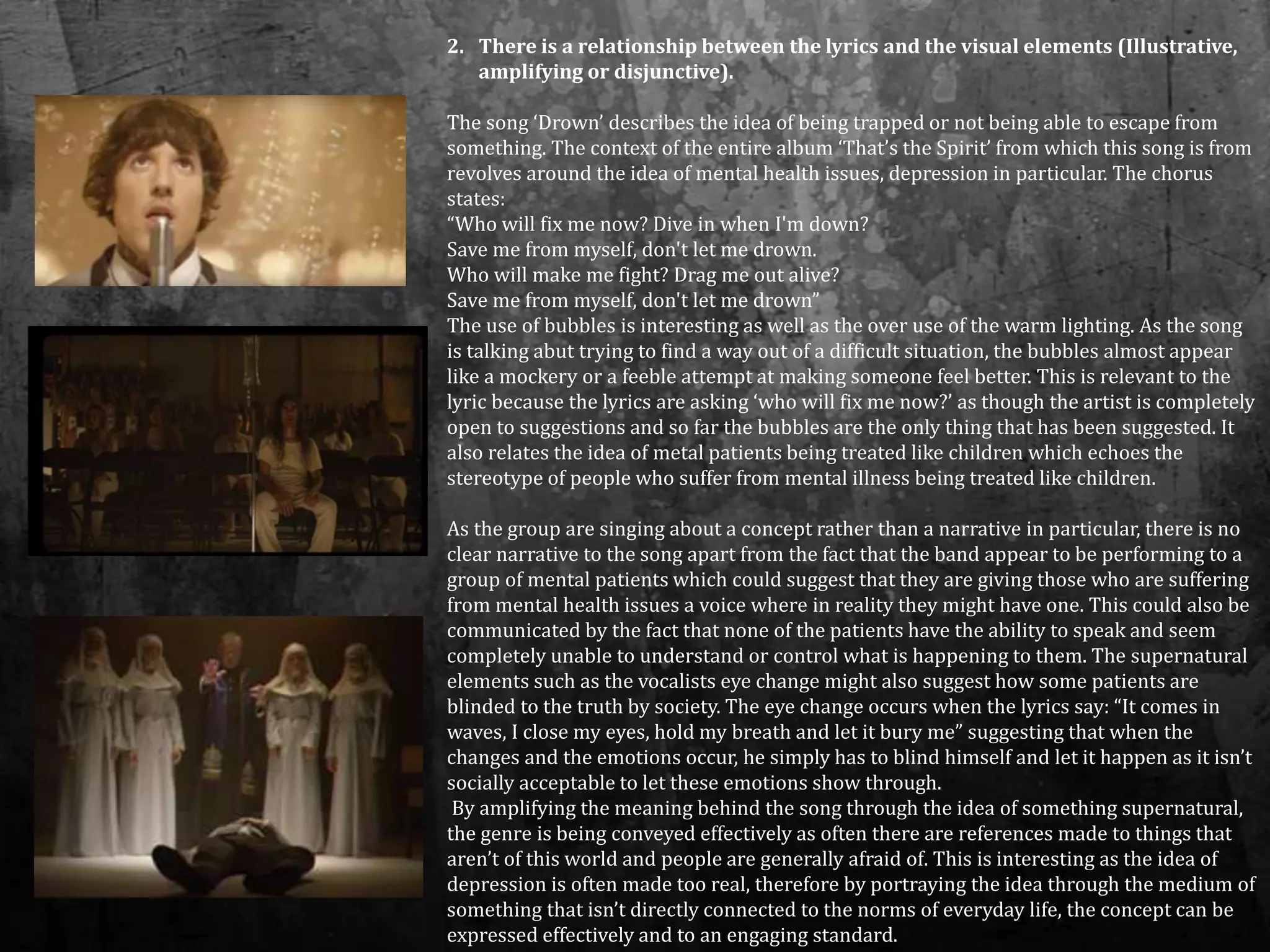 Music video analysis 1 | PPTX