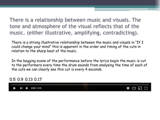 Music video analysis | PPT | Free download