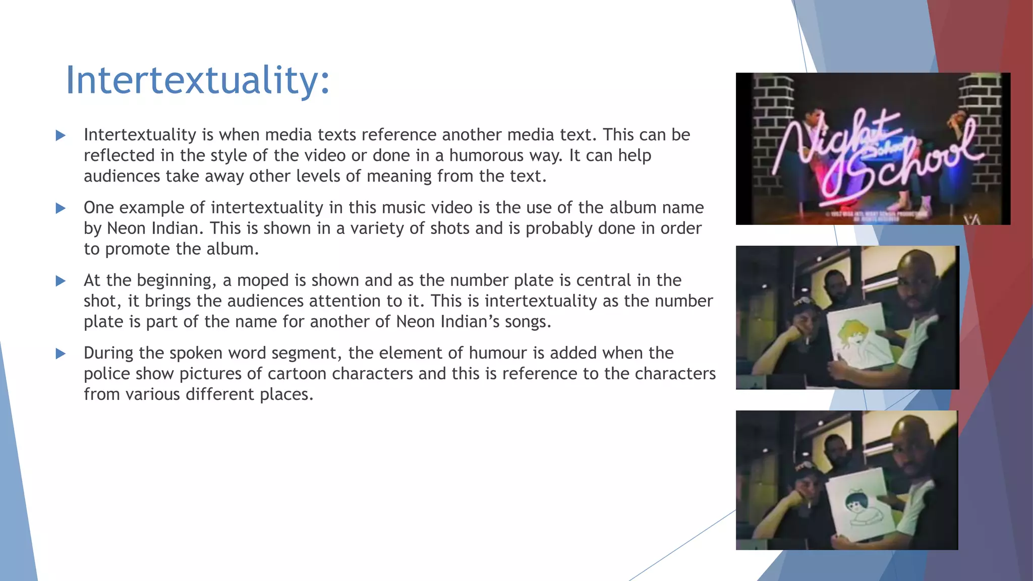 'Annie' Music video analysis | PPTX