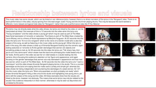 Music video analysis | PPTX