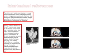 Music video analysis | PPTX