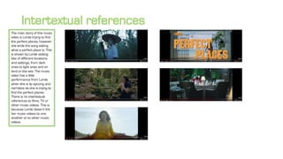 Music video analysis | PPTX