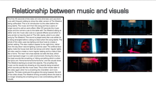Music video analysis | PPTX
