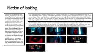 Music video analysis | PPTX