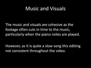 Music Video Analysis - Lana Del Rey | PPT