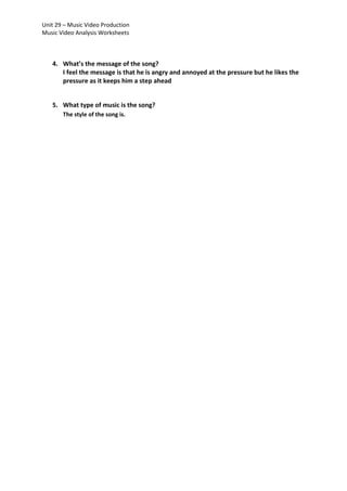Music video analysis_worksheets_ms_word_version | DOCX