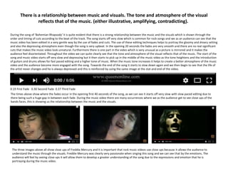 Music video analysis x3 | PPTX