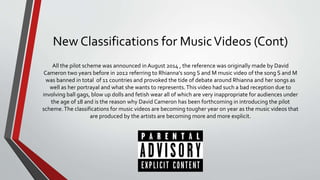 Music video and content classification | PPT