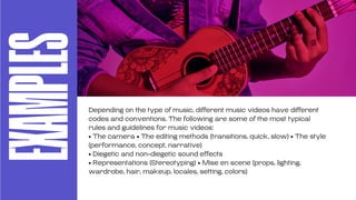 Music video codes and conventions. .pdf