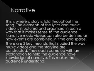 Music Video Concepts - Dana Summerfield | PPTX