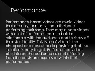 Music Video Concepts - Dana Summerfield | PPTX