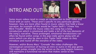 Music video conventions | PPT